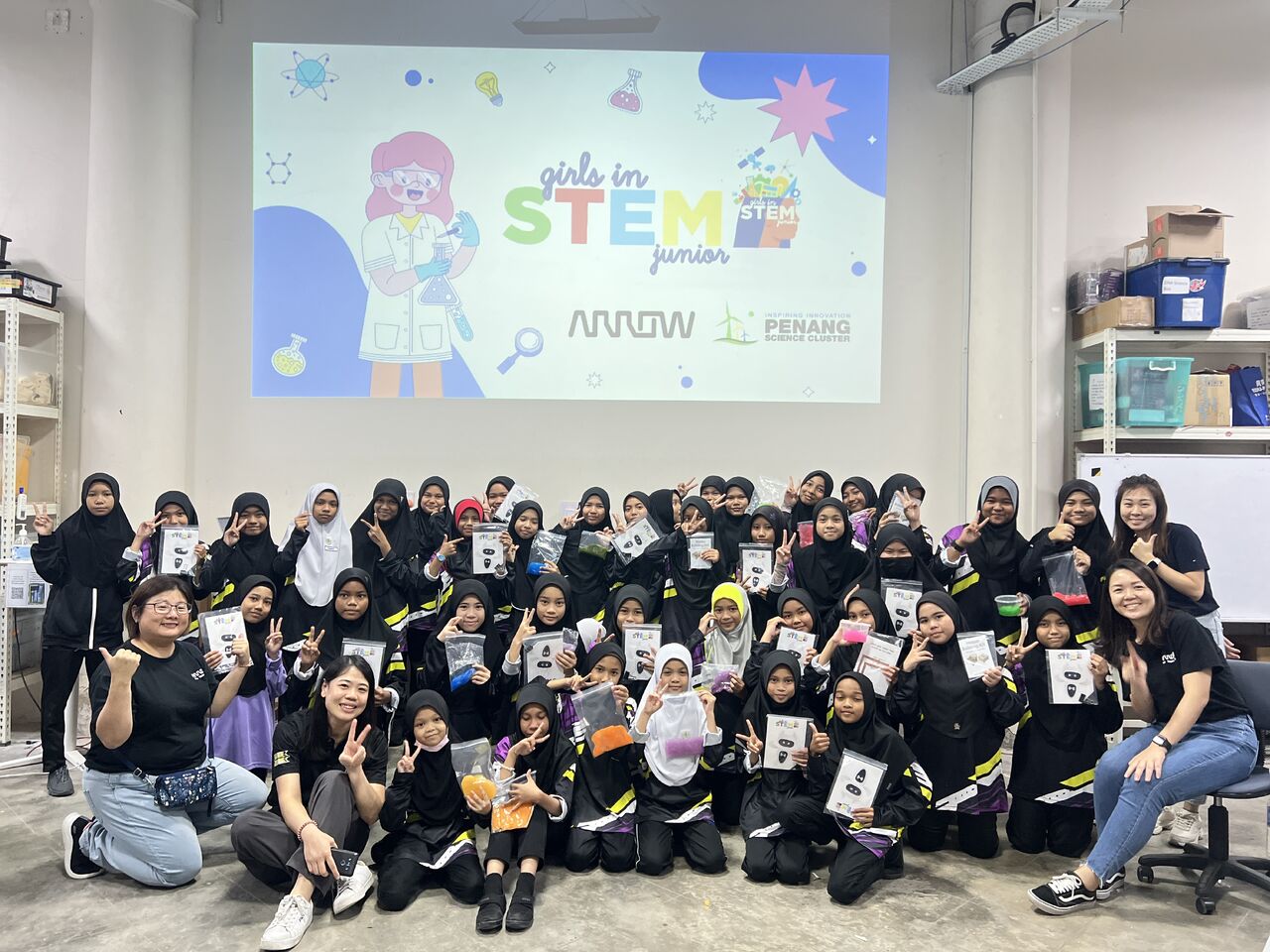Bridging the Digital Gender Gap: Arrow Electronics Empowers Girls in Penang through STEM ...