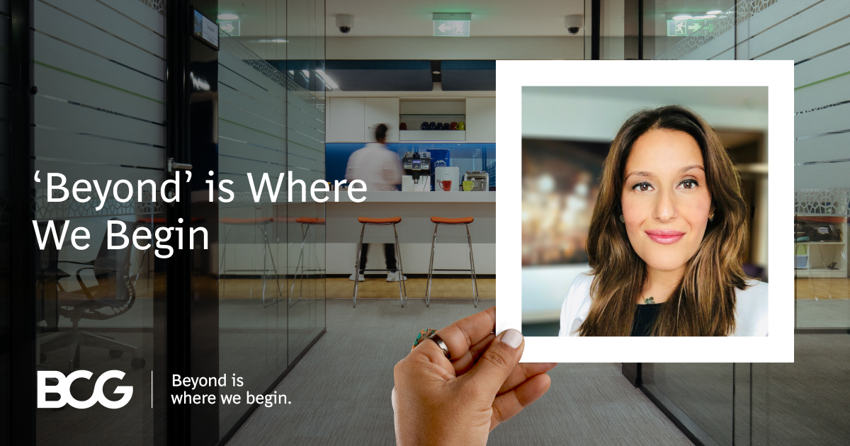 ‘Beyond’ is Where We Begin | BCG