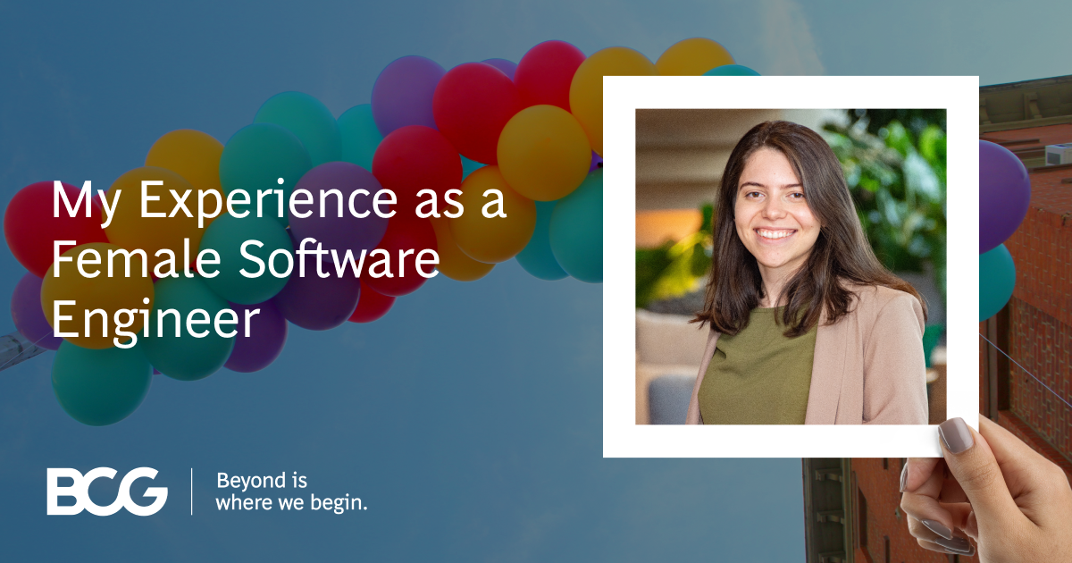 My Experience as a Female Software Engineer at BCG | BCG