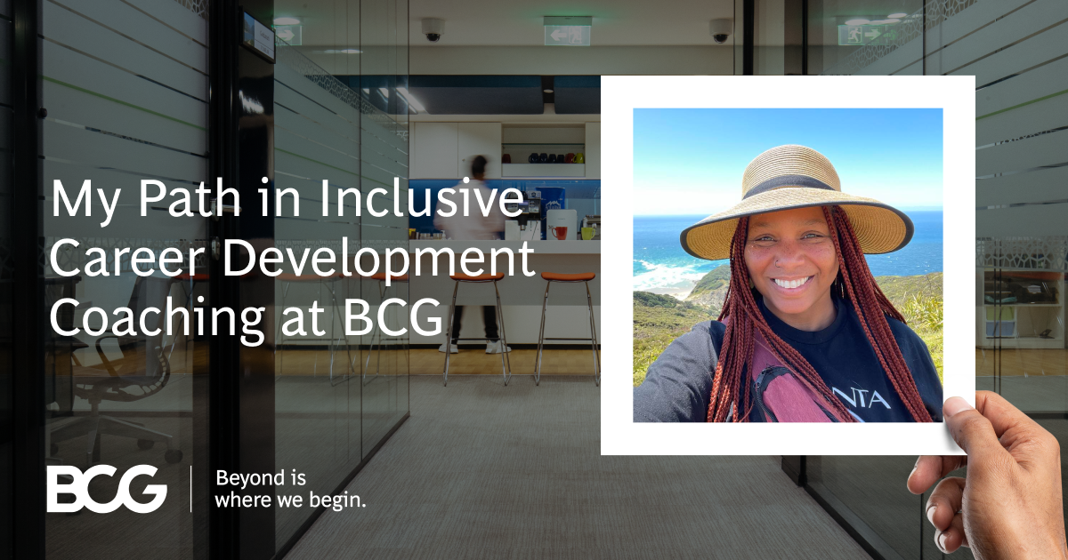 My Path in Inclusive Career Development Coaching at BCG | BCG