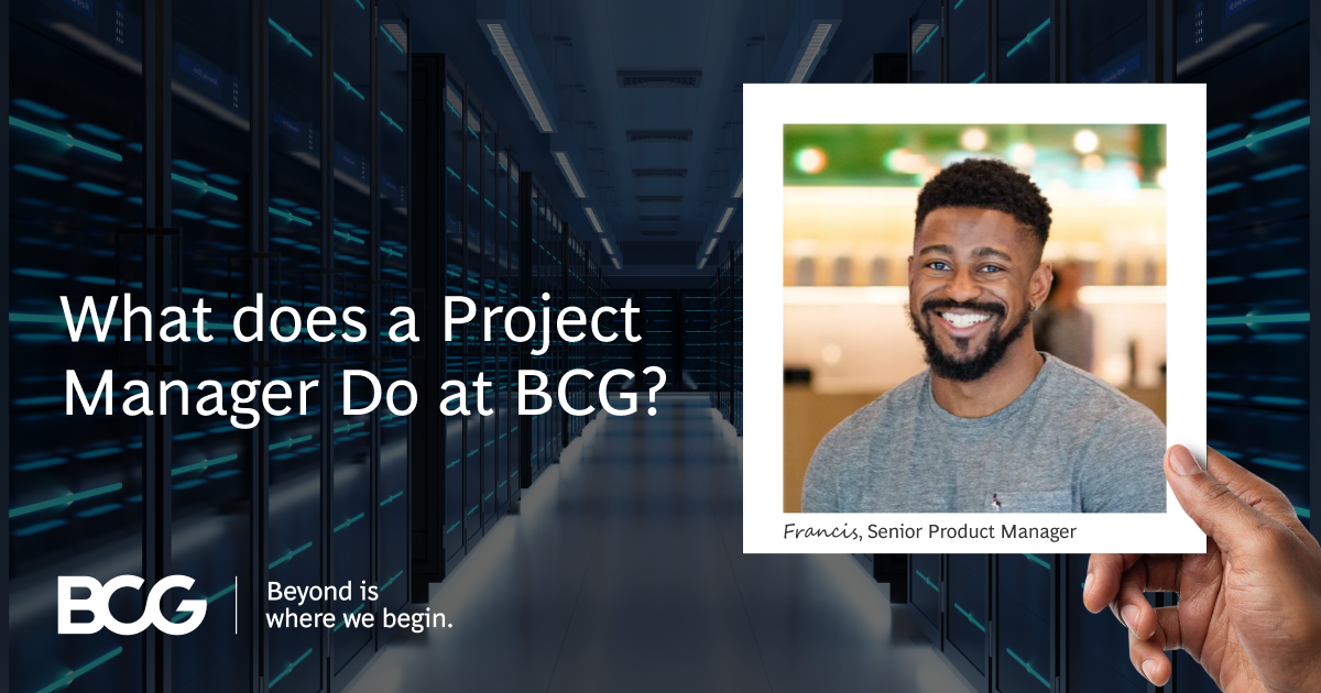 What does a Product Manager Do at BCG? | BCG