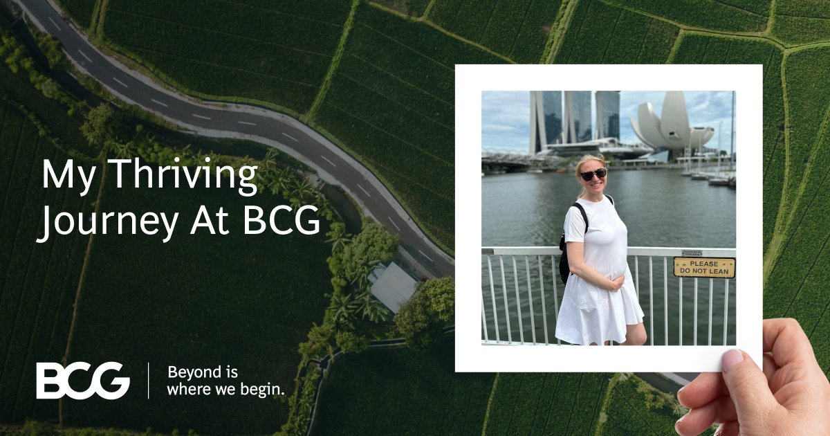 My Thriving Journey at BCG | BCG