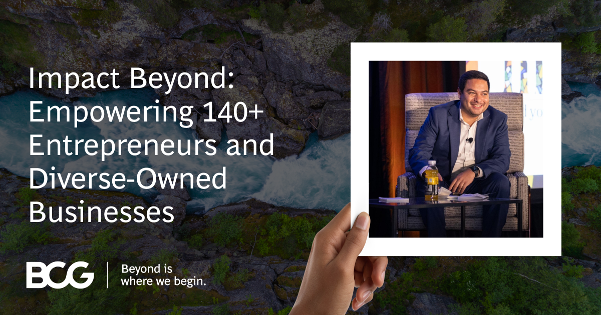 Impact Beyond: Empowering 140+ Entrepreneurs and Diverse-Owned ...