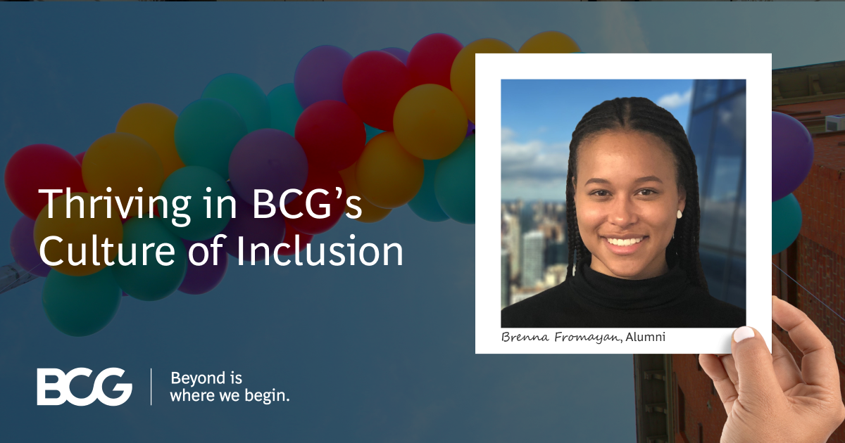 Thriving in BCG's Culture of Inclusion | BCG