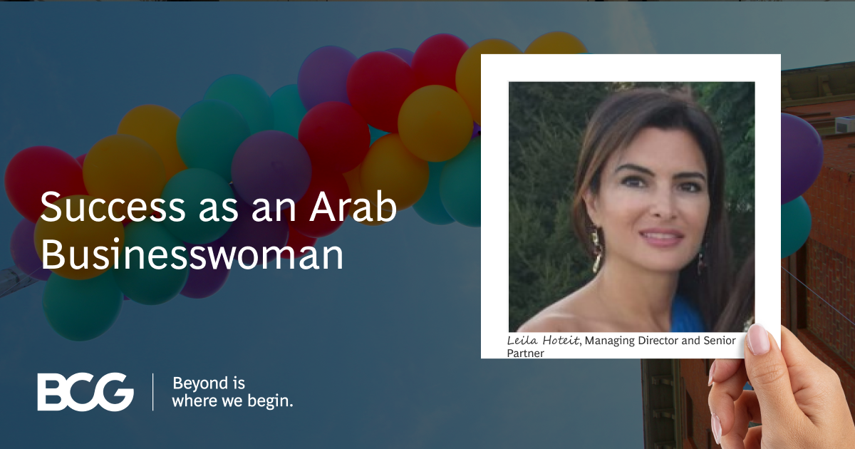 Success as an Arab Businesswoman | BCG