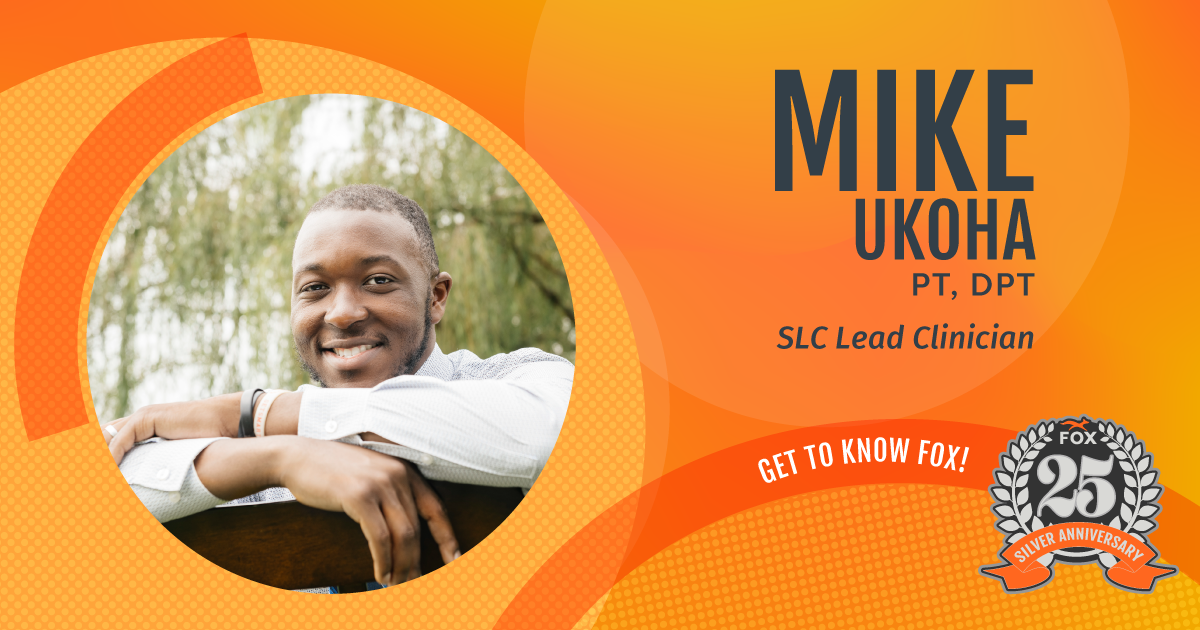 Colleague Spotlight: Mike Ukoha, PT, DPT | FOX Rehabilitation