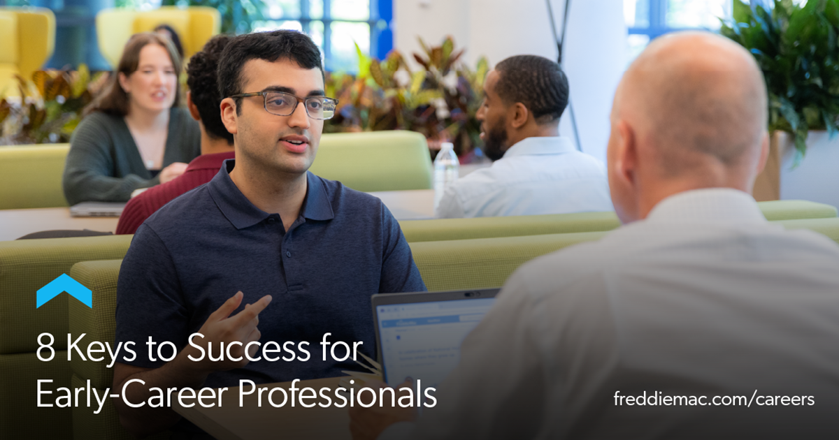 8 Lessons for Early-Career Professionals | Freddie Mac Careers Careers ...