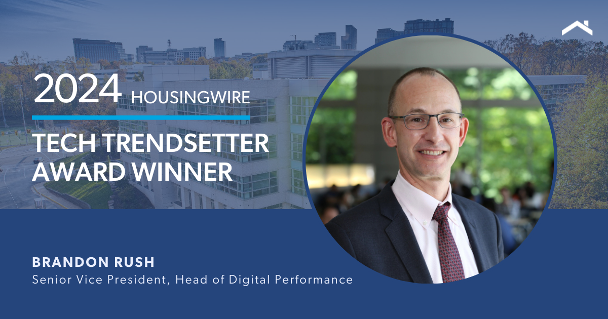 Brandon Rush Honored as a 2024 HousingWire Tech Trendsetter | Freddie ...