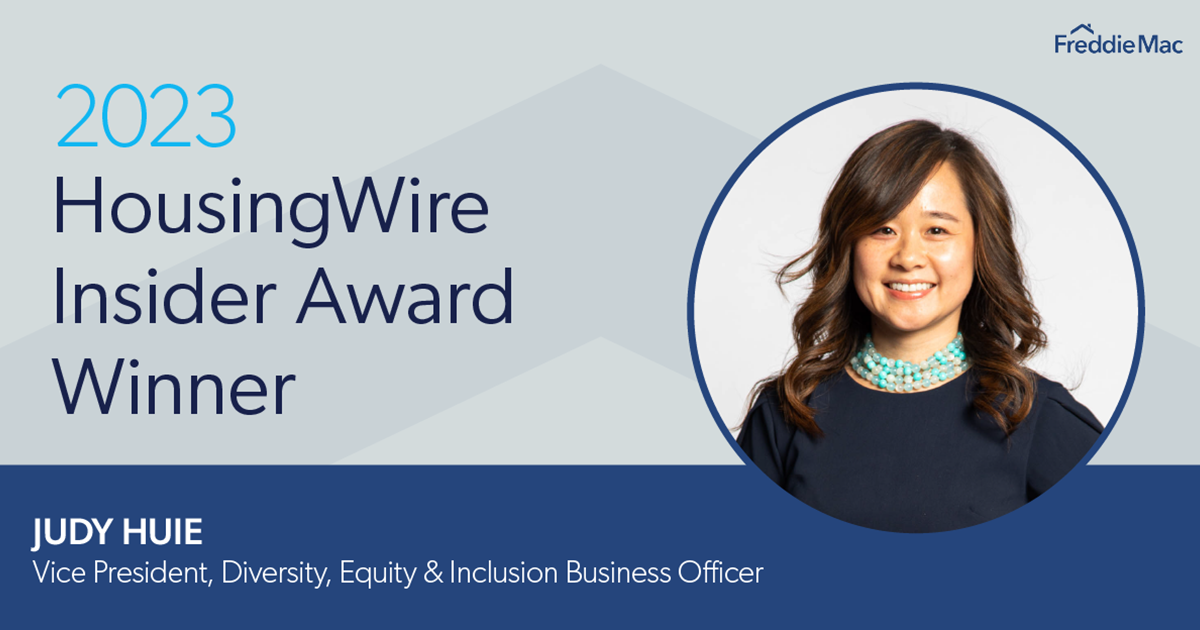 Judy Huie Named 2023 HousingWire Insider | Freddie Mac Careers Careers ...