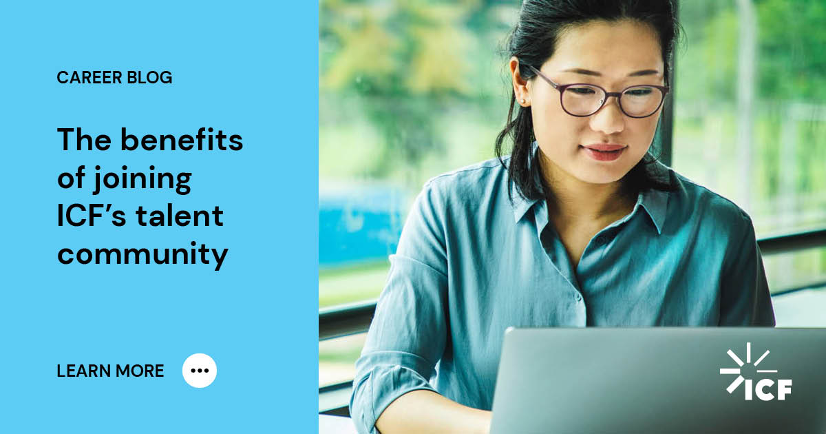 The benefits of joining ICF's talent community | ICF