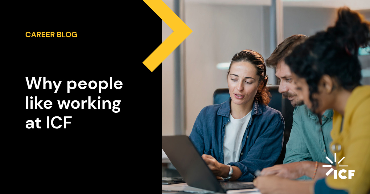 Why people like working at ICF | ICF